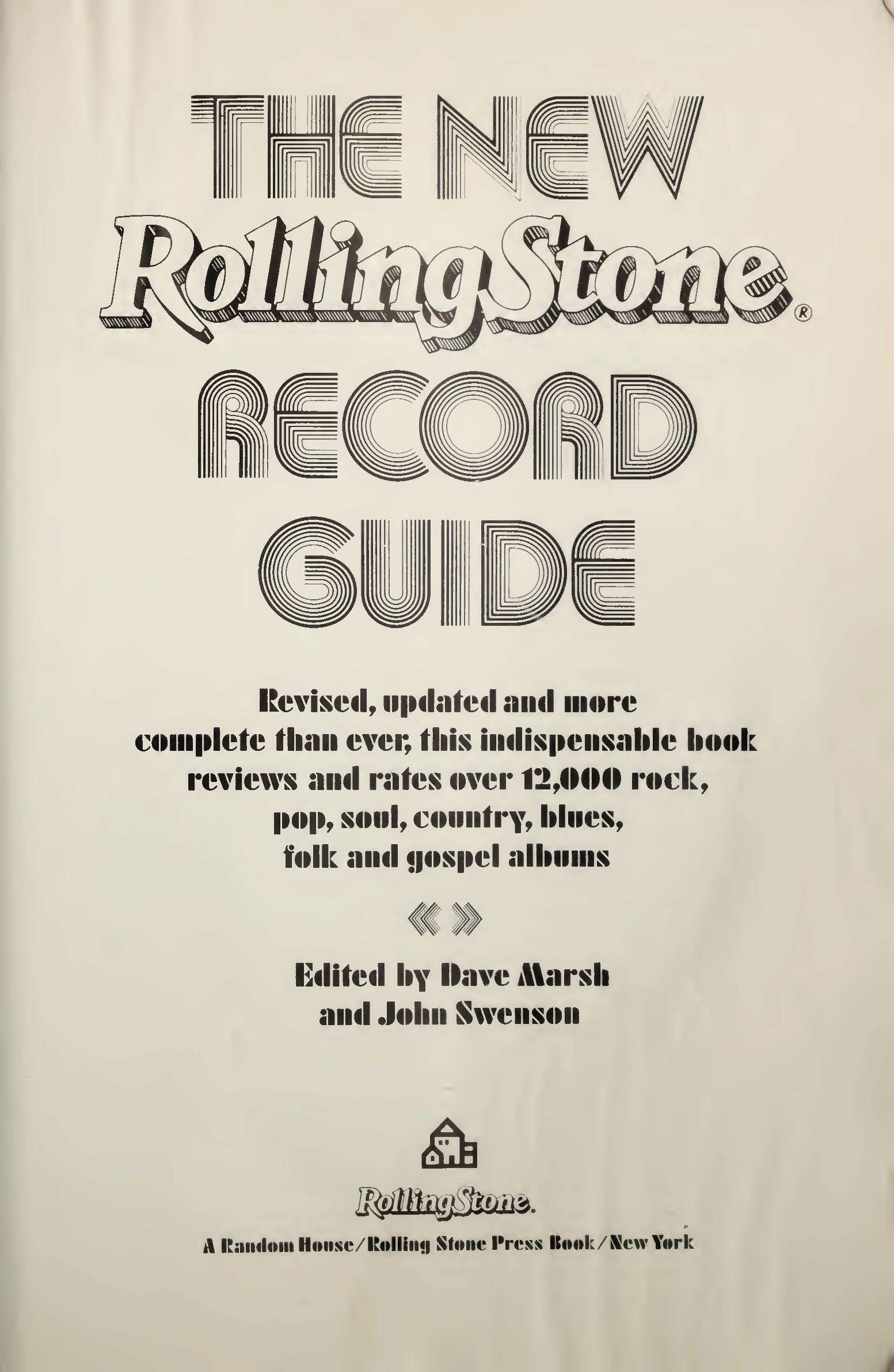 The Rolling Stone Record Guide